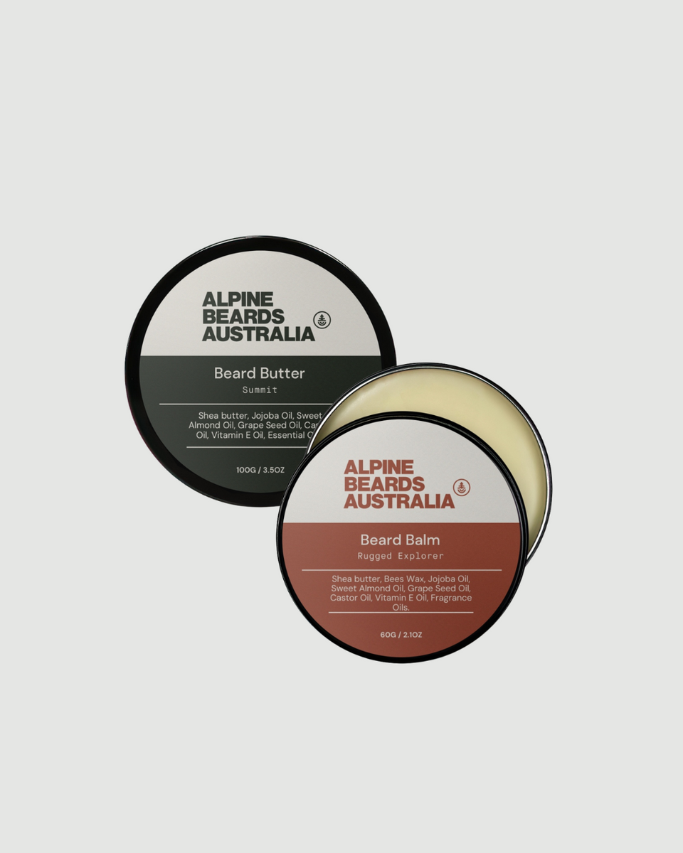 Beard Butter + Beard Balm Bundle – Alpine Beards Australia